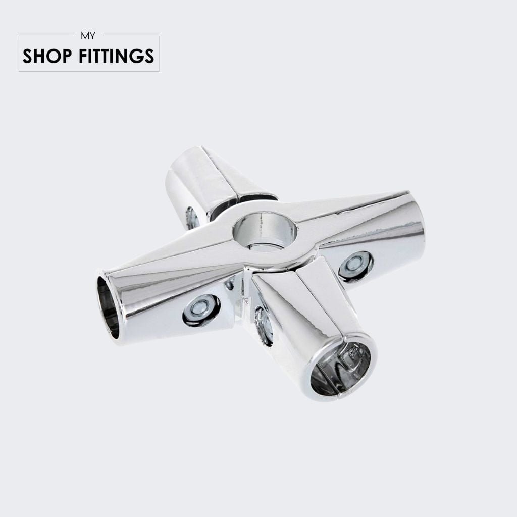 Pole / Rail Connector / Sleeve Holder Socket / Joiner / 6 way socket ...