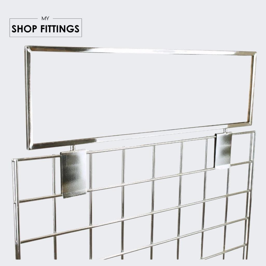 Clip-on Card / Sign Header - My ShopLifttings