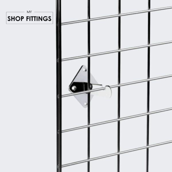 Wall Mounting Bracket For Mesh Panel(Grid Panel) - My ShopFittings