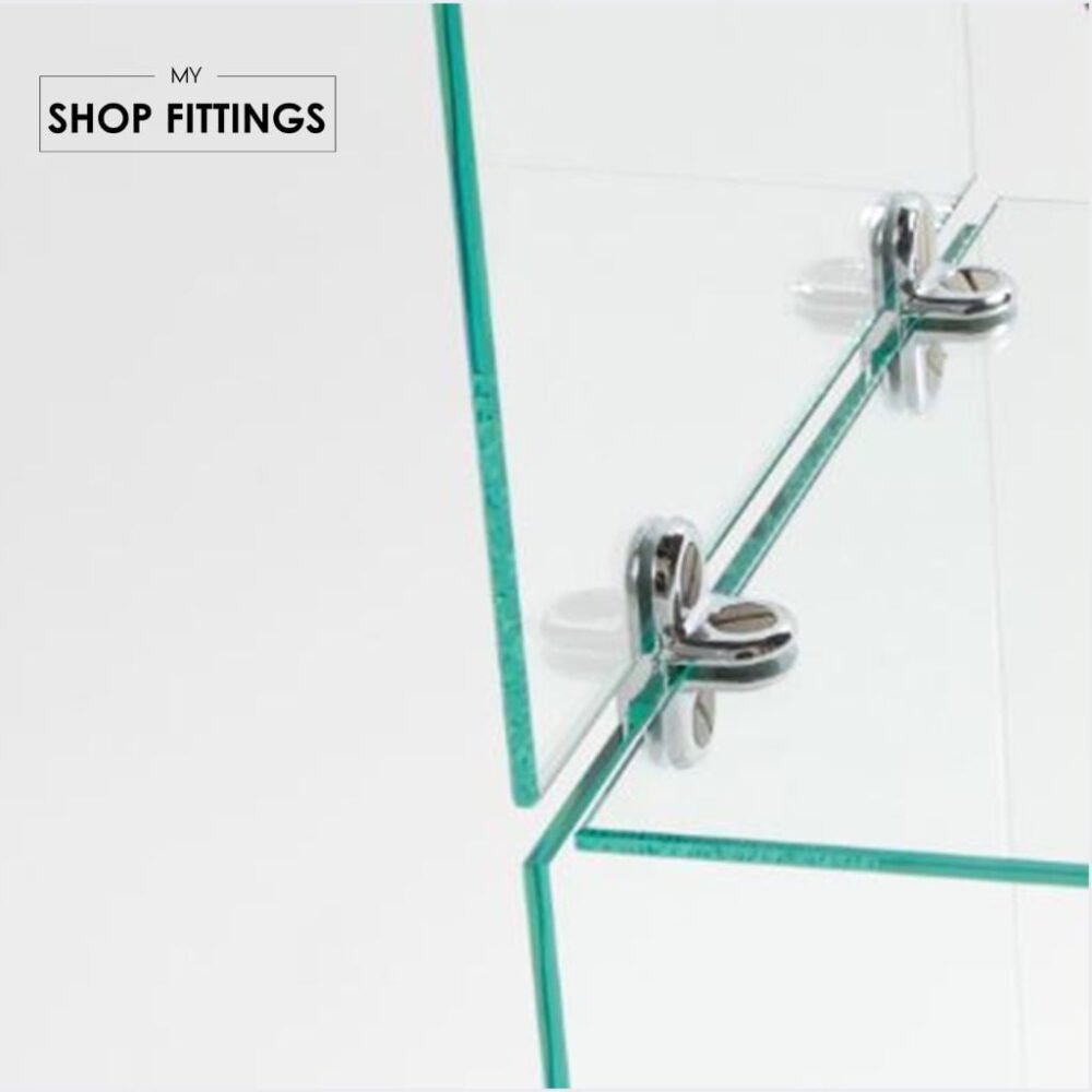 Buy Cube 6 Stepped Glass Display - My ShopFittings Ltd