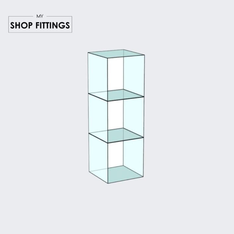 Single Glass Display Cube – My ShopFittings