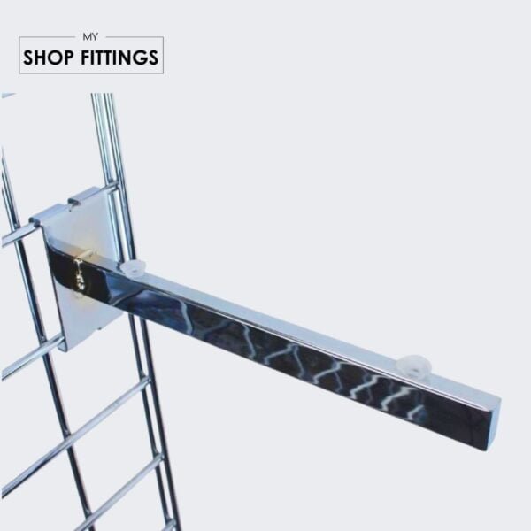 Grid Panel Glass Shelf Brackets 300mm - My ShopFittings