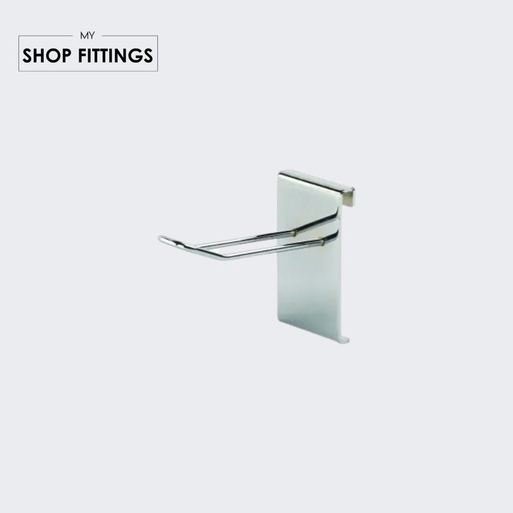 U Shape Hanging Rail for Mesh Panel(Grid Panel) - My ShopFittings