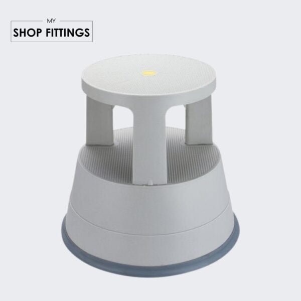 Plastic Supa Step Stool – Grey - My ShopFittings