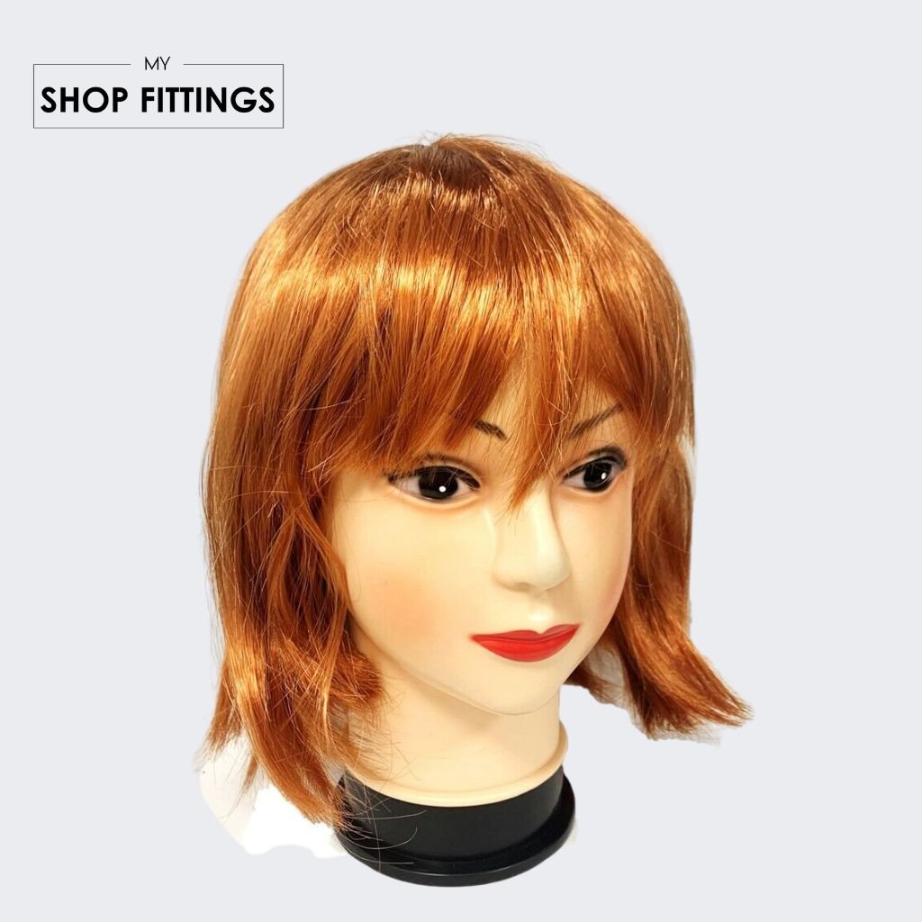 Durable Plastic Tall Dummy Female Head Display - My ShopFittings