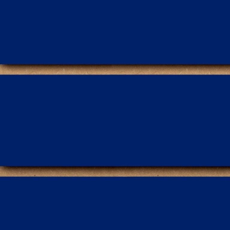 Blue Slatwall Board Panels | 18mm MDF Slatwall With 100mm Centres