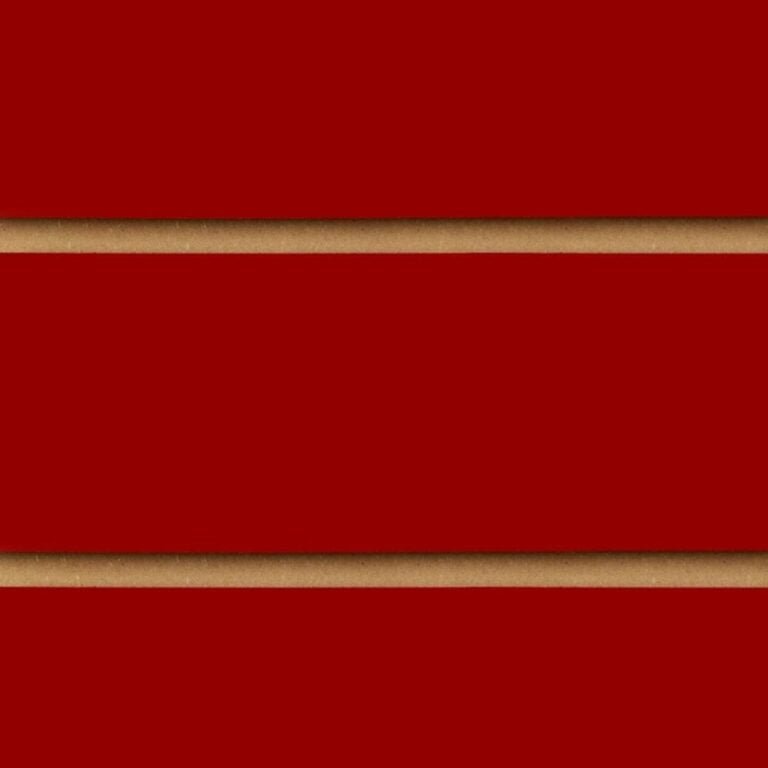 Red Slatwall Board Panels | 18mm MDF Slatwall With 100mm Centres