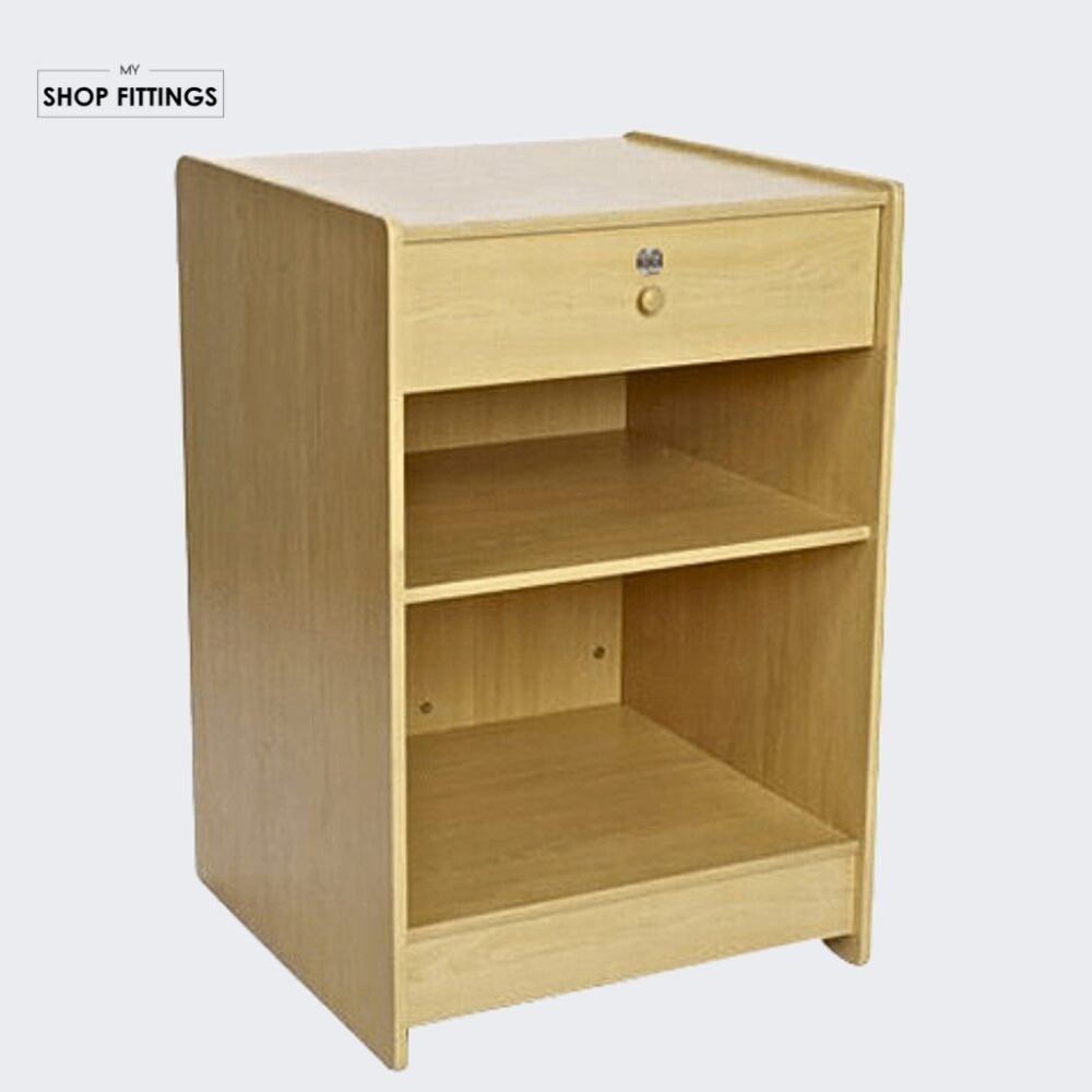 Buy Till Block With Lock 600X600X900mm – Maple - My ShopFittings Ltd