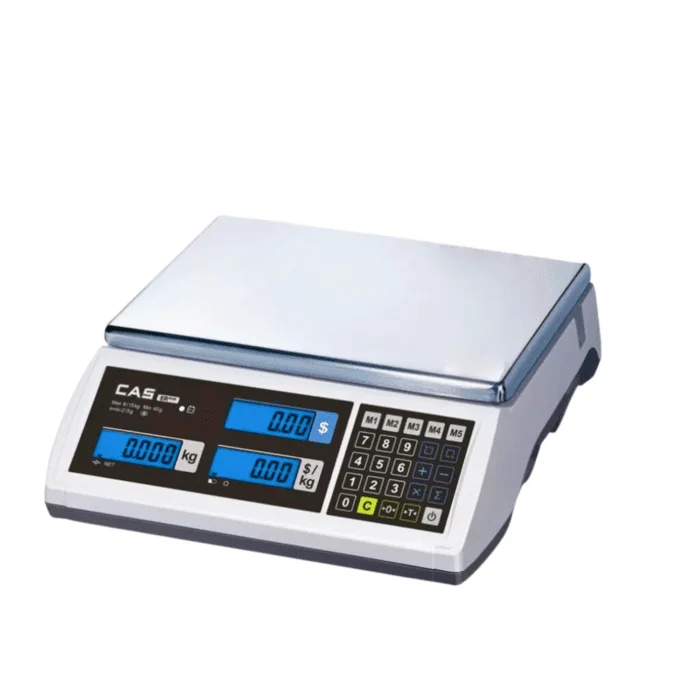 CAS ER Plus Flat Plate Weighing Scale-15kg - My ShopFittings Ltd