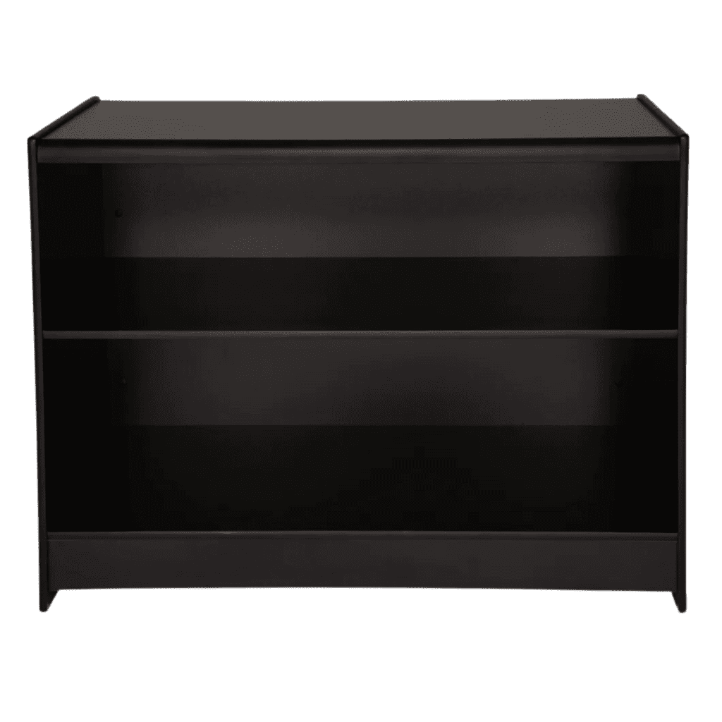 Buy Shop Counter Solid 1800 X 600 X 900mm - Black | My Shopfittings Ltd