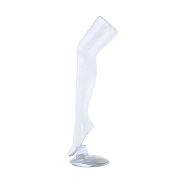 Plastic Leg Form - Transparent | My Shopfittings Ltd