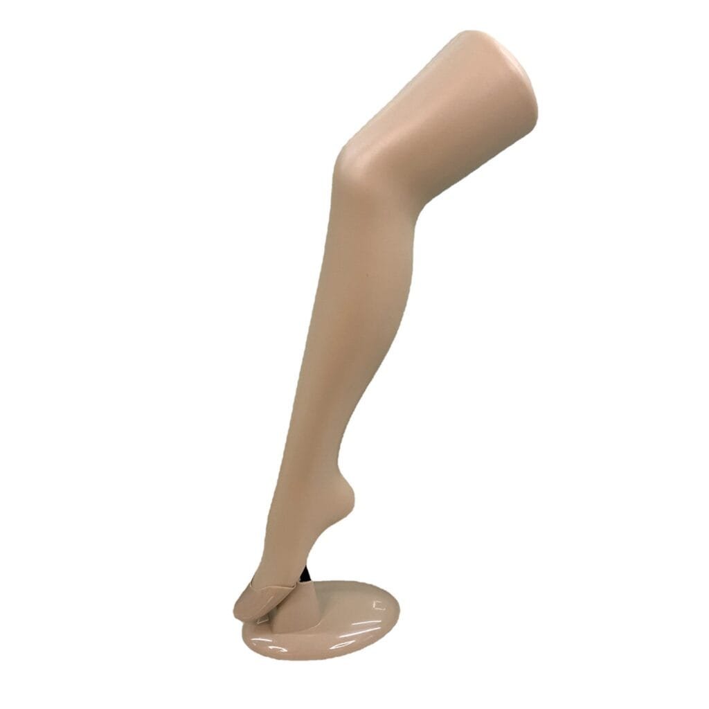 Plastic Leg Form - Flesh Tone | My Shopfittings Ltd