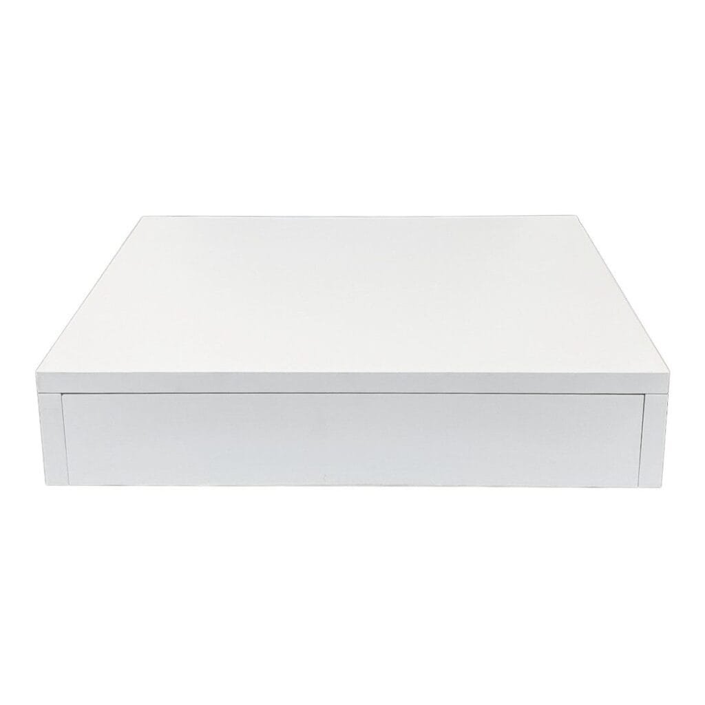 Window Display Plinth 500x500x100mm - White
