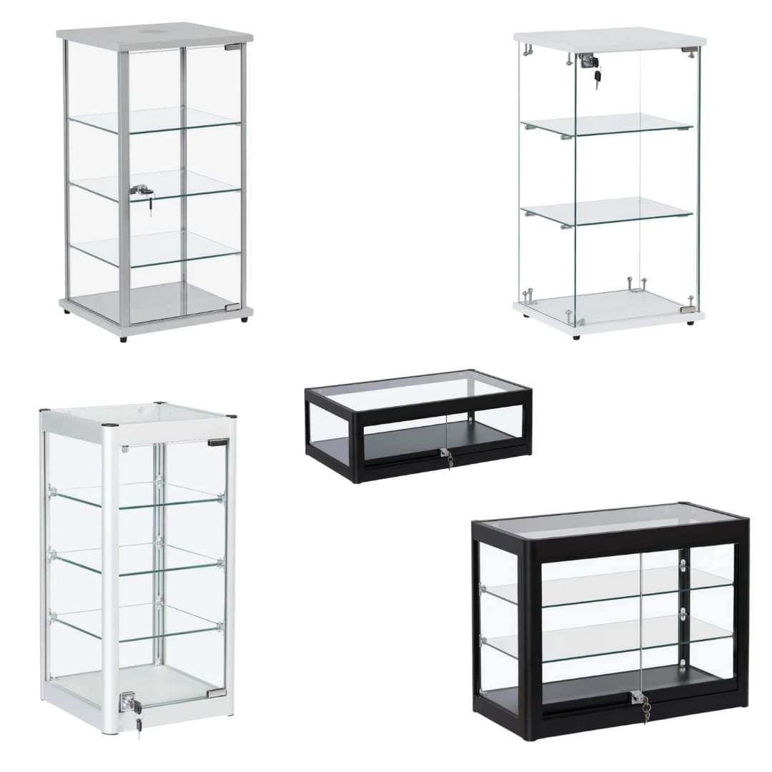 Counter Top Display Cases | My Shopfittings Ltd