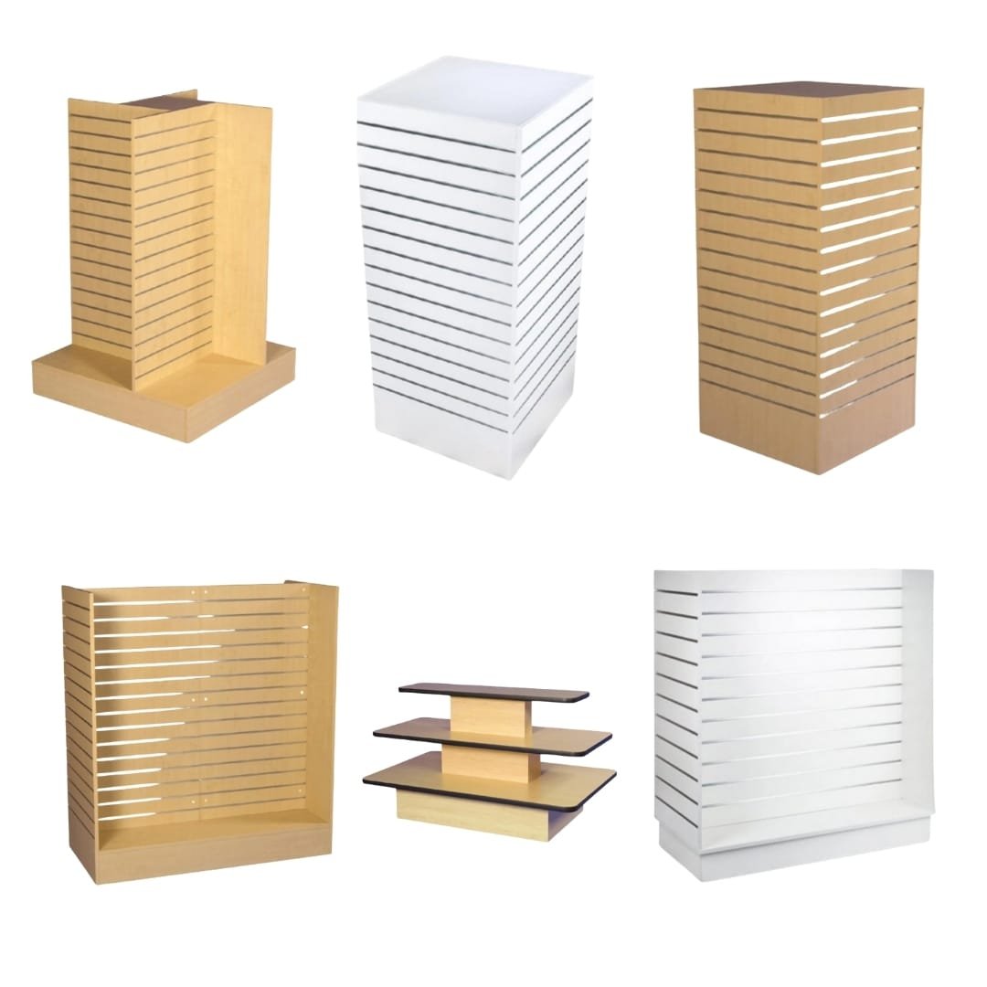 Slatwall Gondola Displays | My Shopfittings Ltd