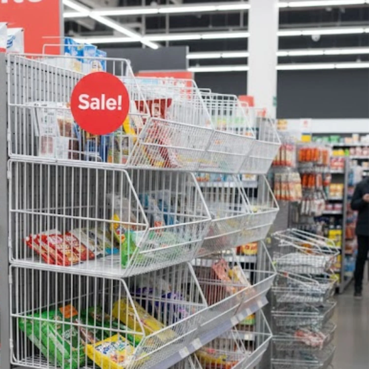 Stackable Baskets | My Shopfittings Ltd
